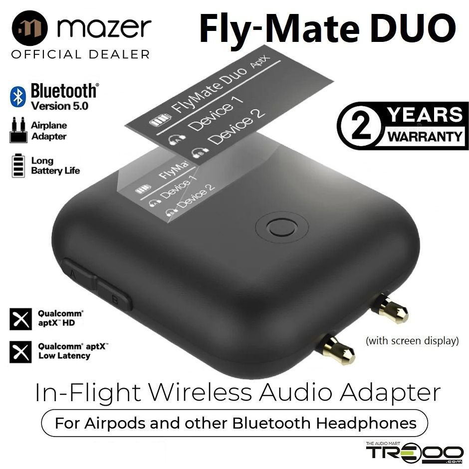 [Official]($3 Cashback!) Mazer FlyMate Duo Wireless Bluetooth 5.2 ...