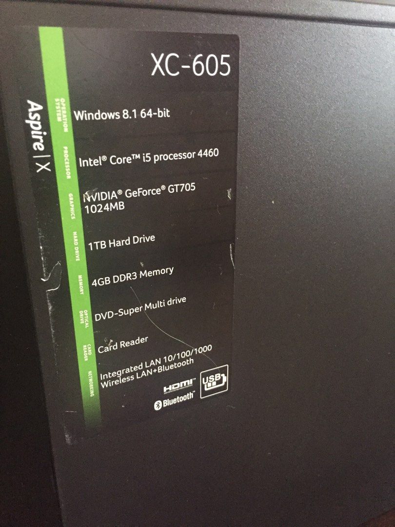 Old Acer desktop PC, Computers & Tech, Desktops on Carousell