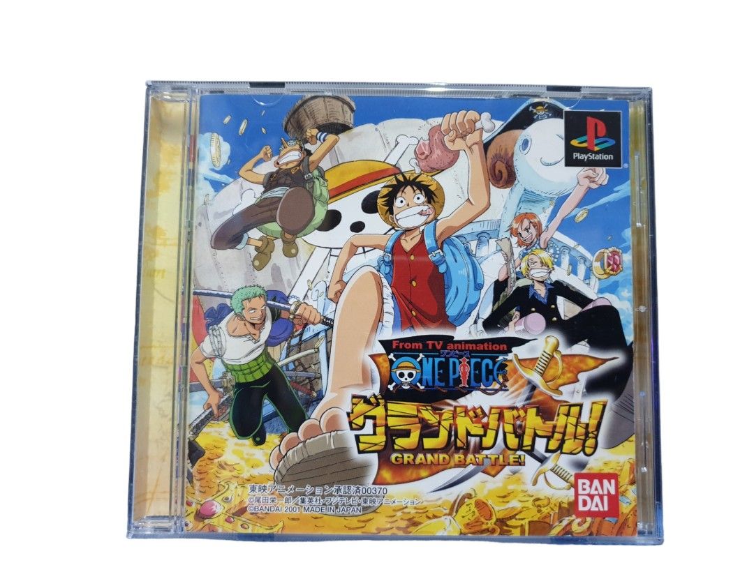 One Piece Grand Battle PS1 PSONE PLAYSTATION 1 JAPAN NTSCJ, Video ...