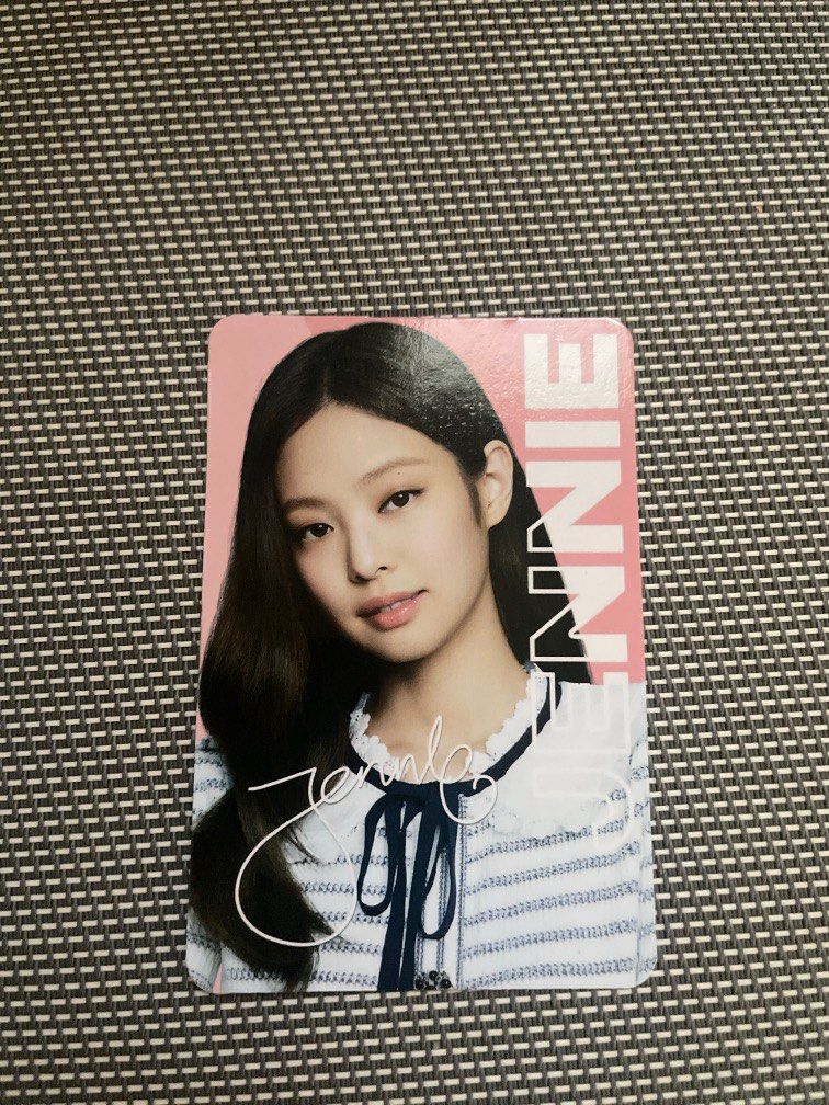 Oreo x Blackpink PC - 07 Jennie and 10 OT4, Hobbies & Toys, Memorabilia ...