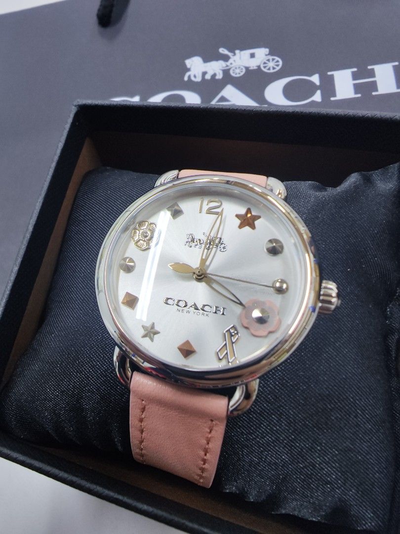 Original coach watch woman ladies Jam tangan wanita leather watch ...