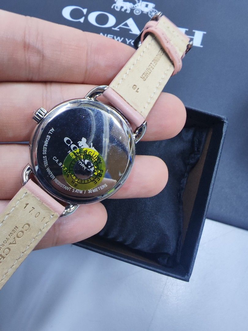 Original coach watch woman ladies Jam tangan wanita leather watch ...