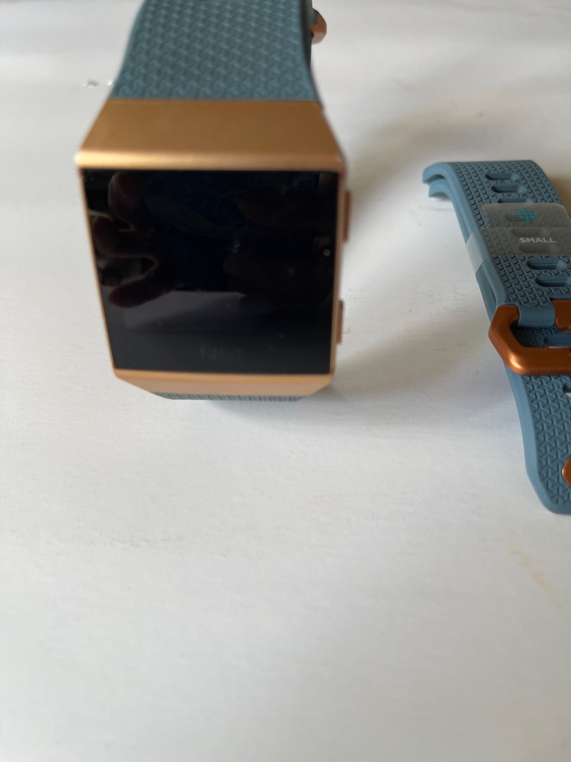Original Fitbit Ionic Blue Gray (with brand new strap) on Carousell