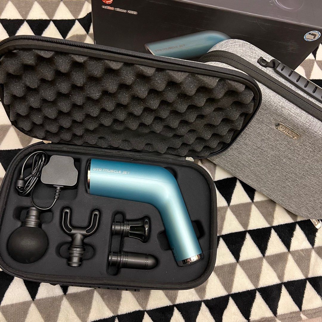 OTO Muscle Jet (Turquoise, Demo Set), Health & Nutrition, Massage ...
