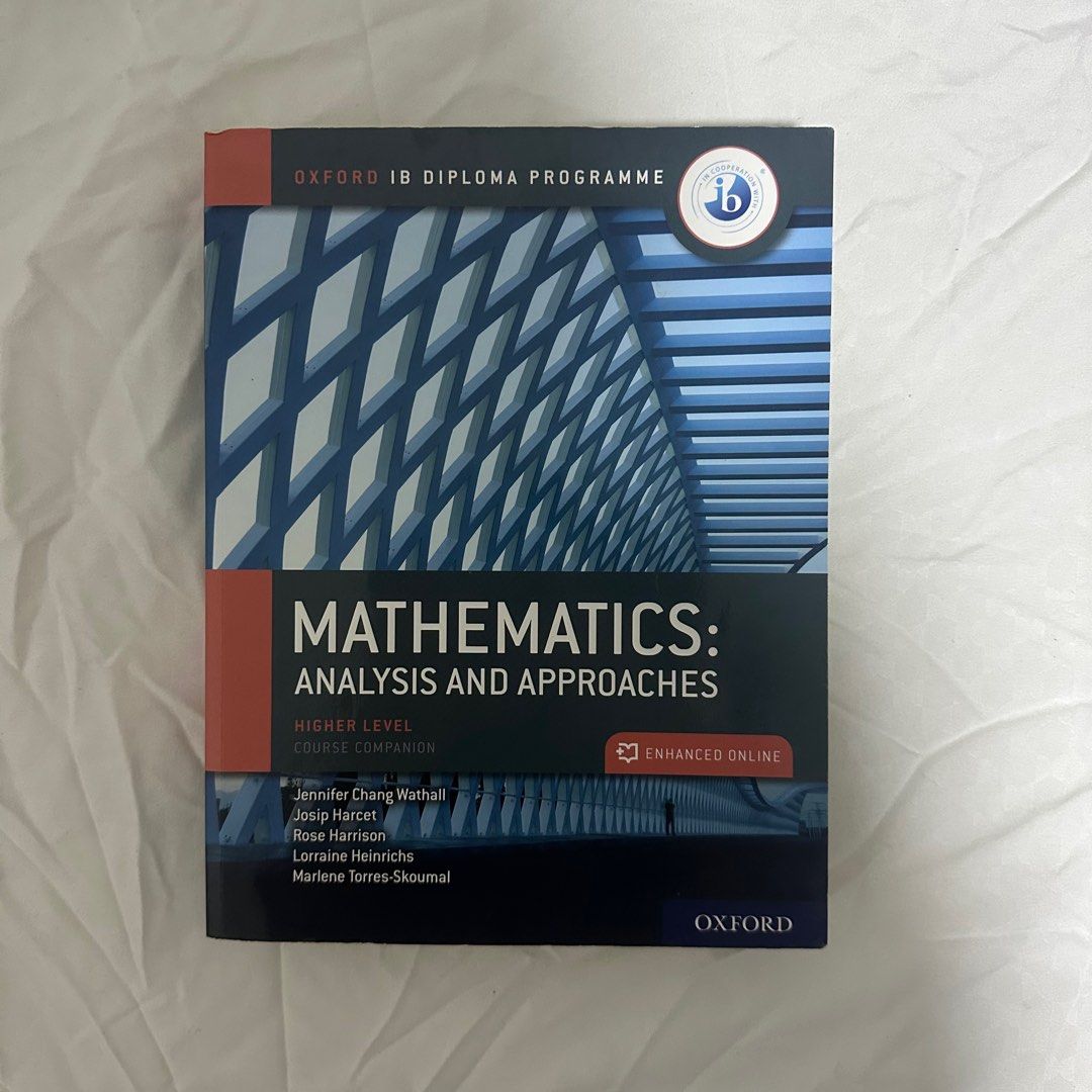 oxford ib diploma programme mathematics: analysis and approaches higher ...