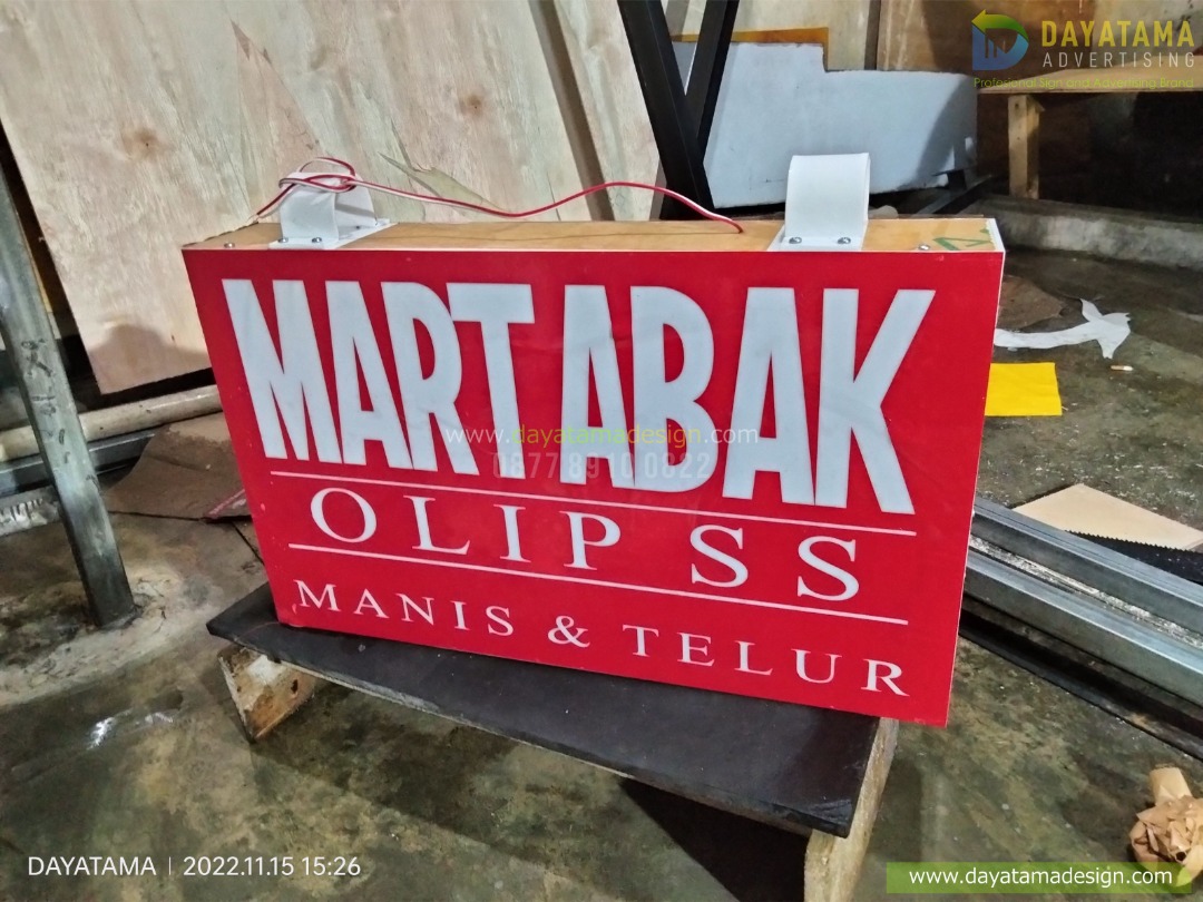 Papan Nama Neon Box Martabak, Jasa, Lainnya di Carousell