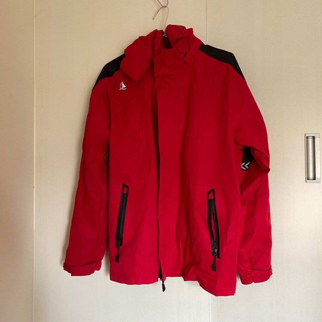 PAUL SAILING 保羅帆船 防水透濕網裡機能外套 L號, 他的時尚, 外套、夾克、大衣在旋轉拍賣