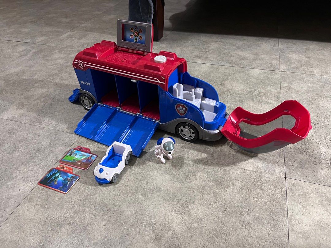 Paw Patrol bus toy set, Hobbies & Toys, Toys & Games on Carousell