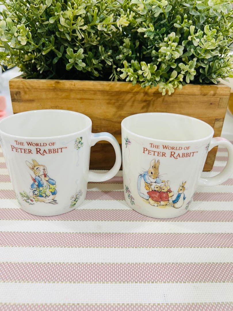 Peter Rabbit mug set, Furniture & Home Living, Kitchenware & Tableware ...