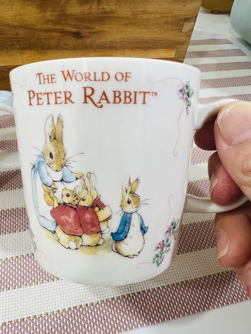 Peter Rabbit mug set, Furniture & Home Living, Kitchenware & Tableware ...