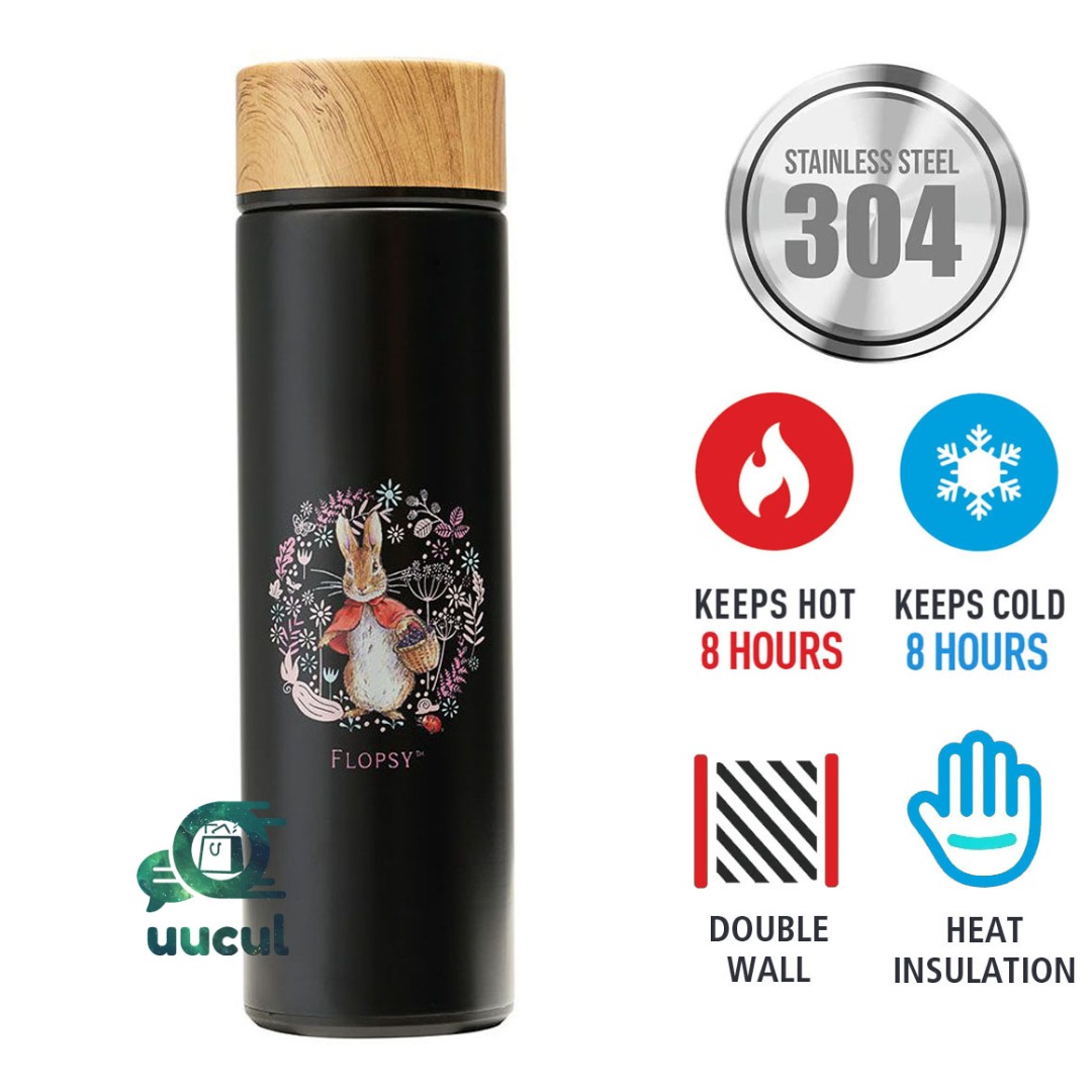 Peter Rabbit Water Bottle Stainless Steel, Furniture & Home Living ...