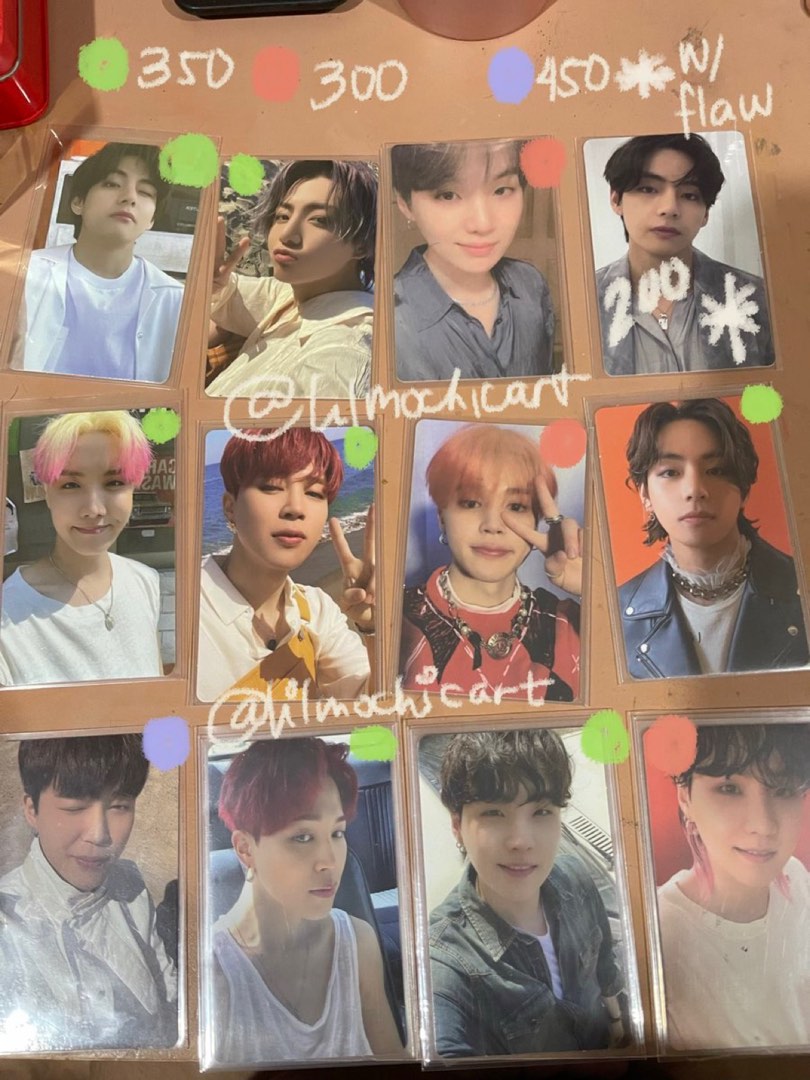 Photocards set on Carousell