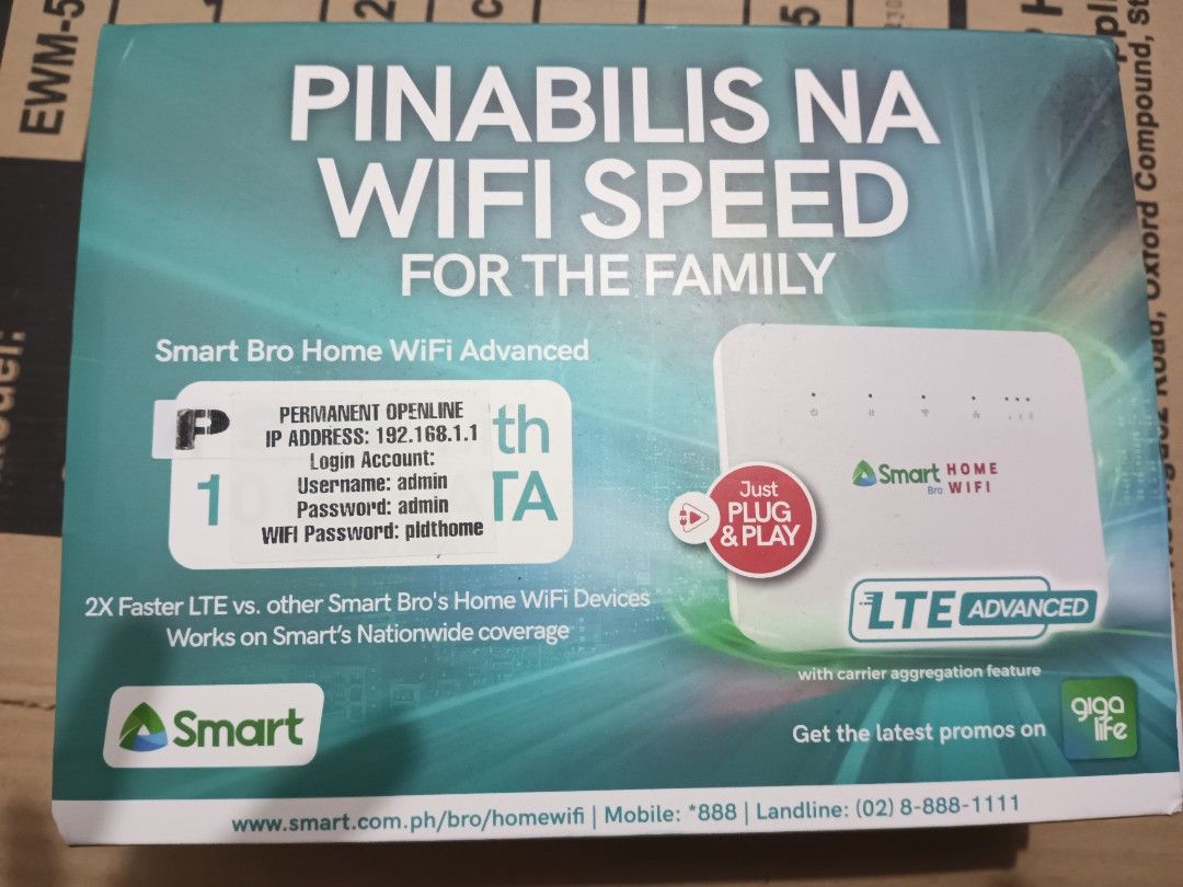 PLDT R281 Open Line/ Band locking, Computers & Tech, Parts ...
