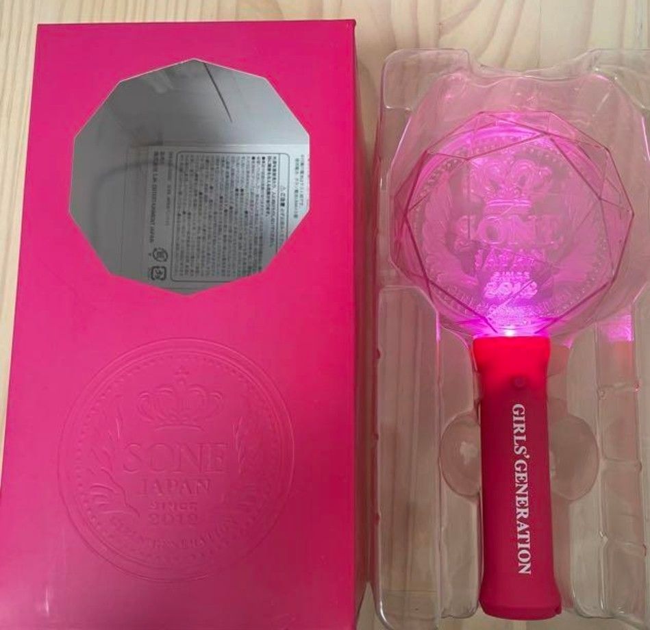 [PO] GIRL'S GENERATION SNSD OFFICIAL LIGHTSTICK JAPAN VER RARE, Hobbies ...
