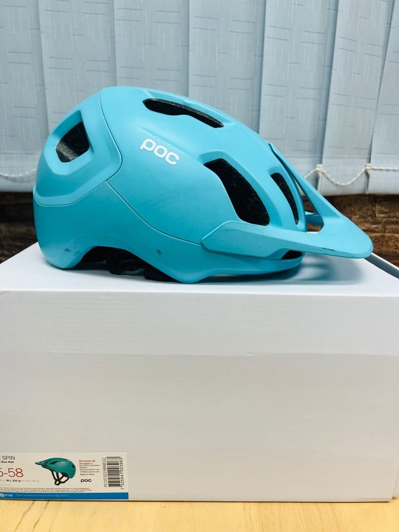 POC cycling Helmet genuine with box, Sports Equipment, Bicycles & Parts ...