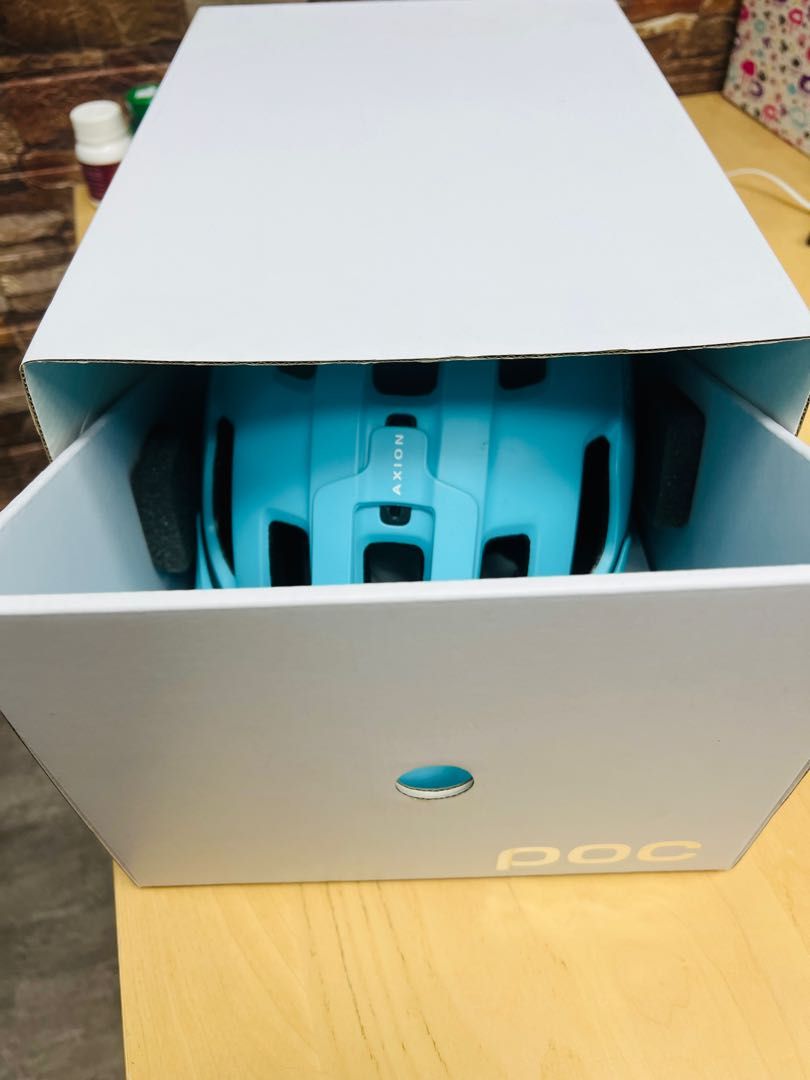 POC cycling Helmet genuine with box, Sports Equipment, Bicycles & Parts ...
