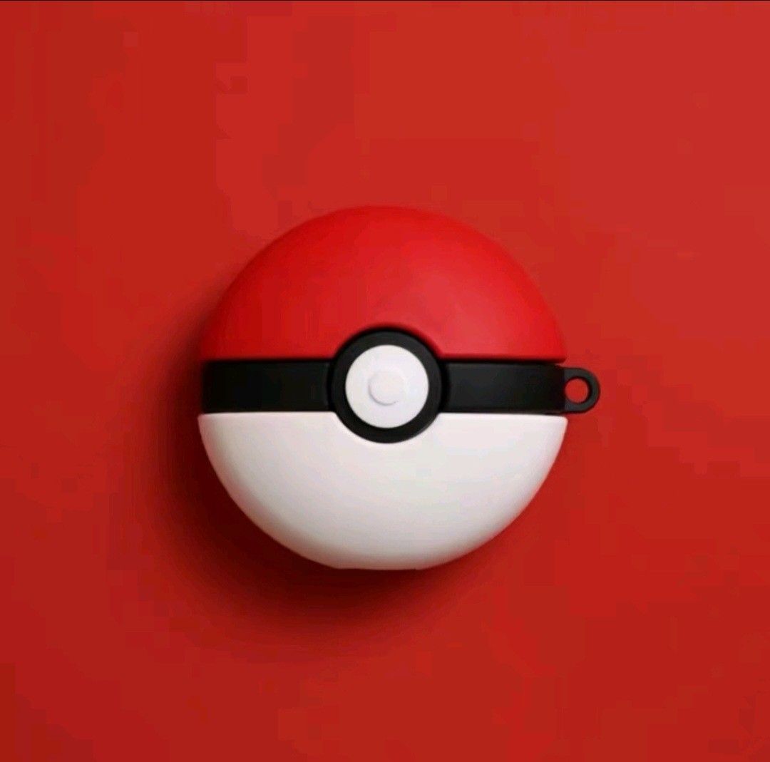 Pokeball Airpods 1 / 2 / 3 / Pro Case, Mobile Phones & Gadgets, Mobile ...