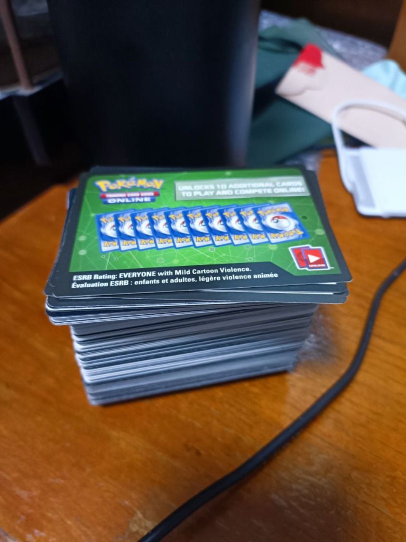 Pokemon Unused code cards (328 cards) All for $26, Hobbies & Toys, Toys ...