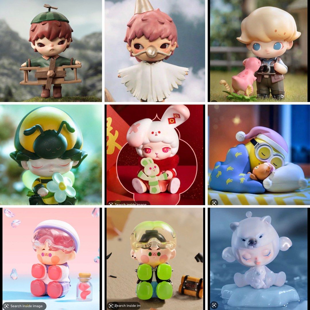 Popmart Hirono Dimoo Jurassic CNY Pino Jelly How Are You Feeling Today ...