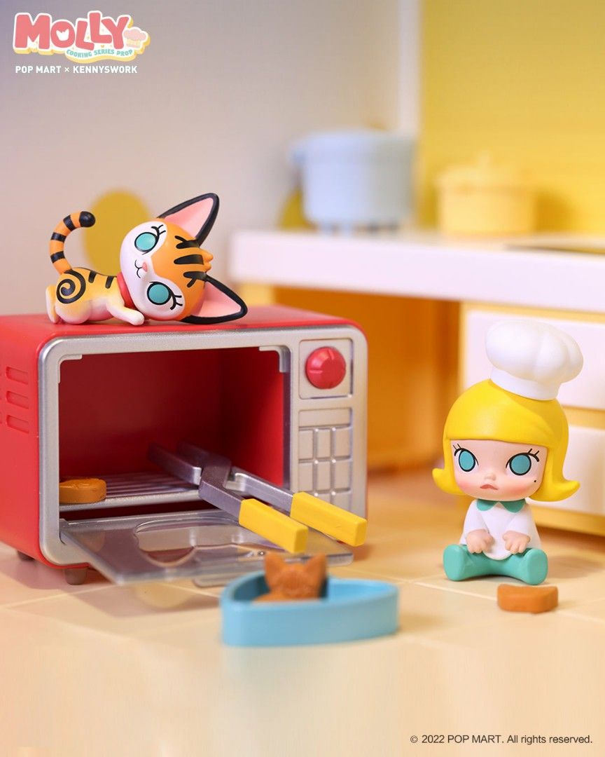 [POPMART] POPMART MOLLY COOKING SERIES PROP FULL SET AND INDIVIDUAL ...