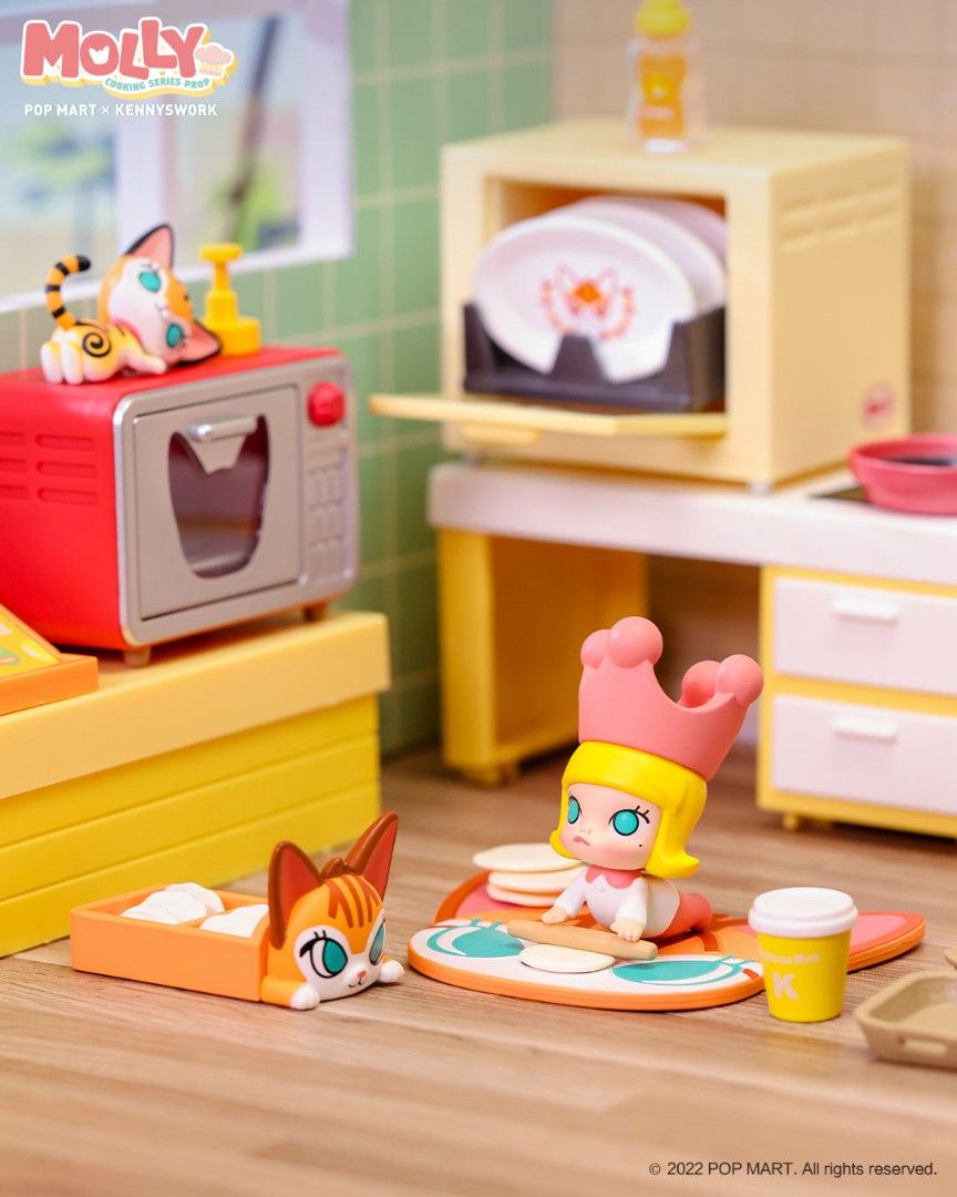 [POPMART] POPMART MOLLY COOKING SERIES PROP FULL SET AND INDIVIDUAL ...