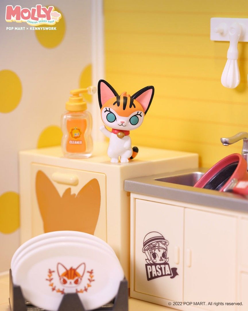 [POPMART] POPMART MOLLY COOKING SERIES PROP FULL SET AND INDIVIDUAL ...