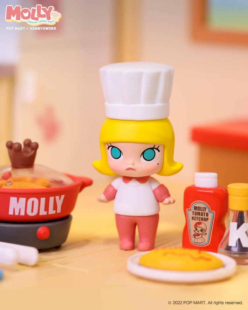 [POPMART] POPMART MOLLY COOKING SERIES PROP FULL SET AND INDIVIDUAL ...