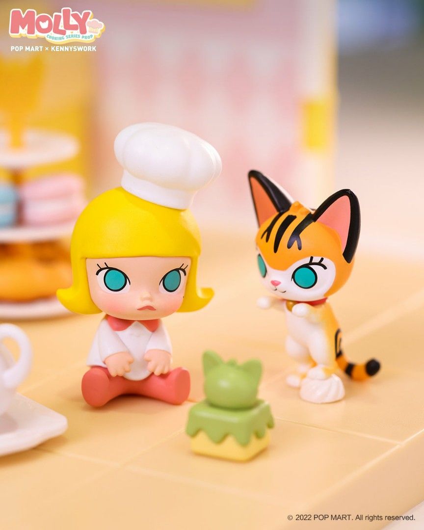 [POPMART] POPMART MOLLY COOKING SERIES PROP FULL SET AND INDIVIDUAL ...