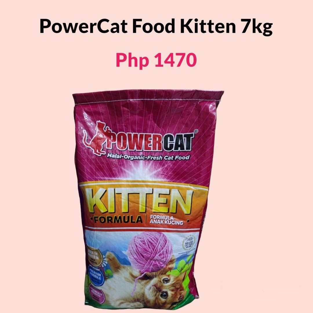 Power Cat Food Kitten, Pet Supplies, Pet Food on Carousell