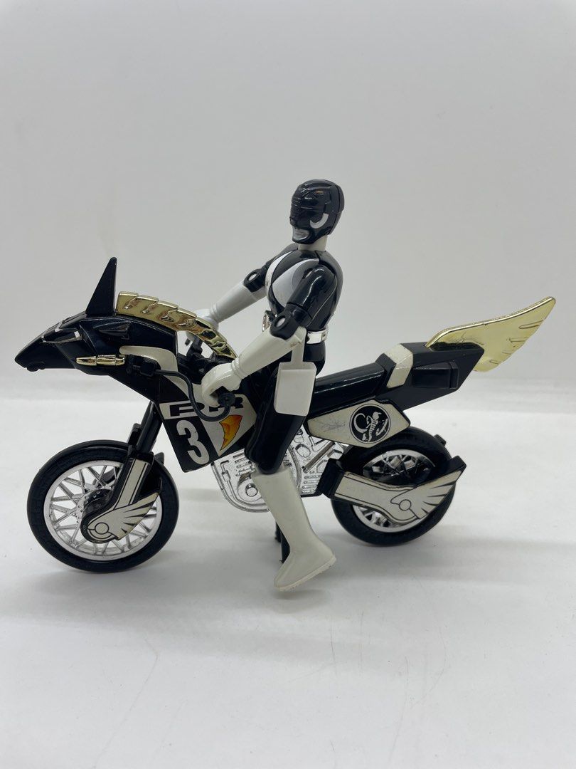 Bandai Power Rangers with Bike, Hobbies & Toys, Toys & Games on Carousell