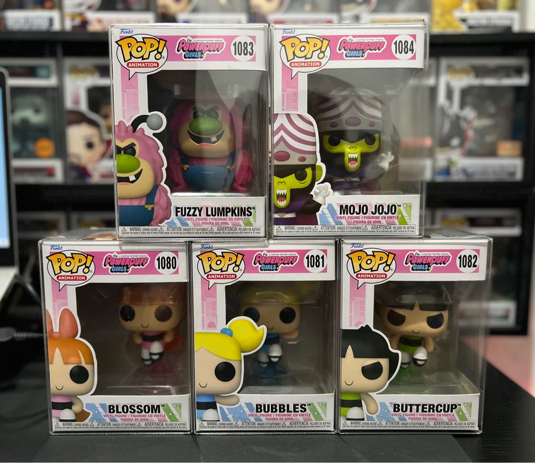 Powerpuff Girls Set - Funko Pops, Hobbies & Toys, Toys & Games on Carousell