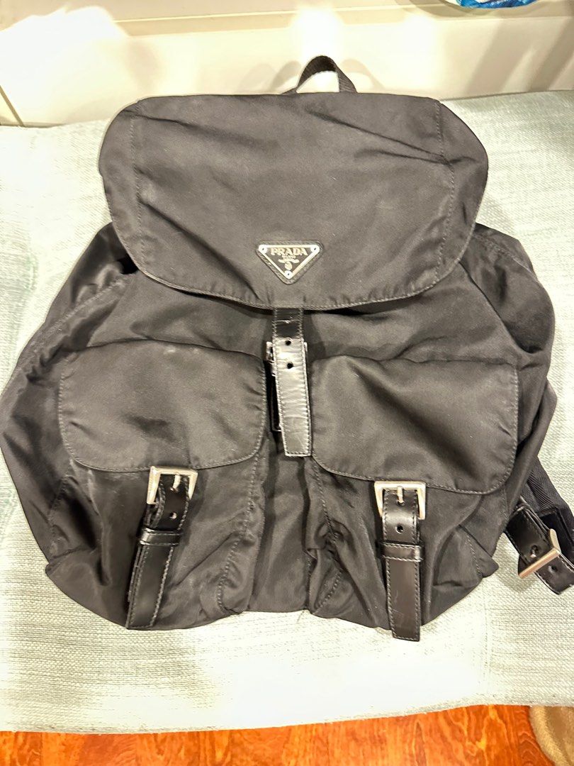 Prada backpack NYLON (Original) NoToFake! on Carousell