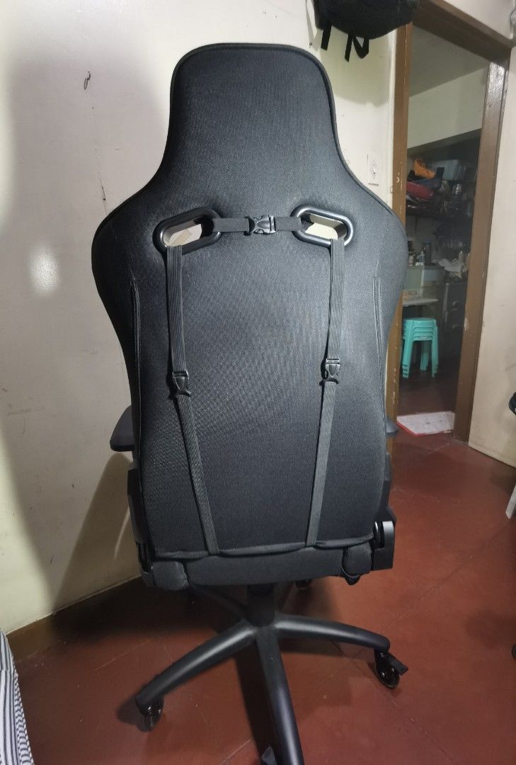 Preloved Bathala Trono Fabric Gaming Chair (worth 11k+), Furniture ...