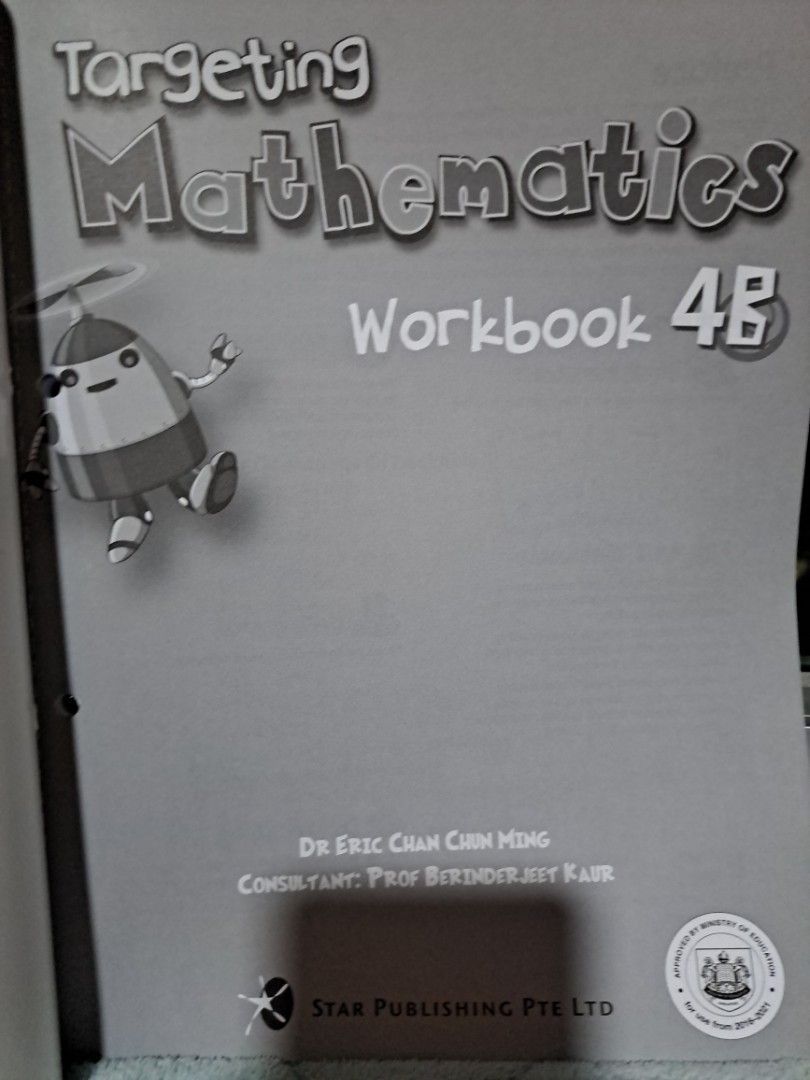 Primary school Targeting Mathematics Workbook 4B, Hobbies & Toys, Books ...