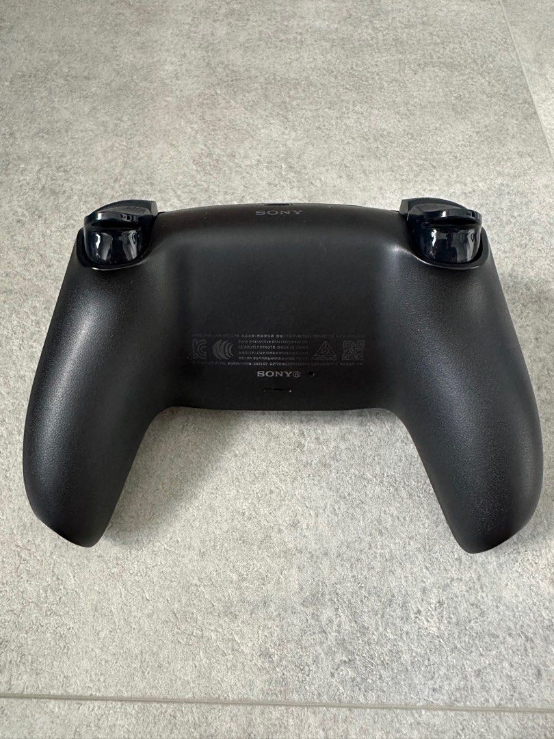 PS5 Dualsense Controller - Midnight Black, Video Gaming, Gaming ...