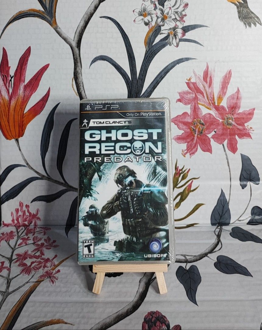 PSP UMD Games Sealed Ghost Recon Predator, Video Gaming, Video Games ...