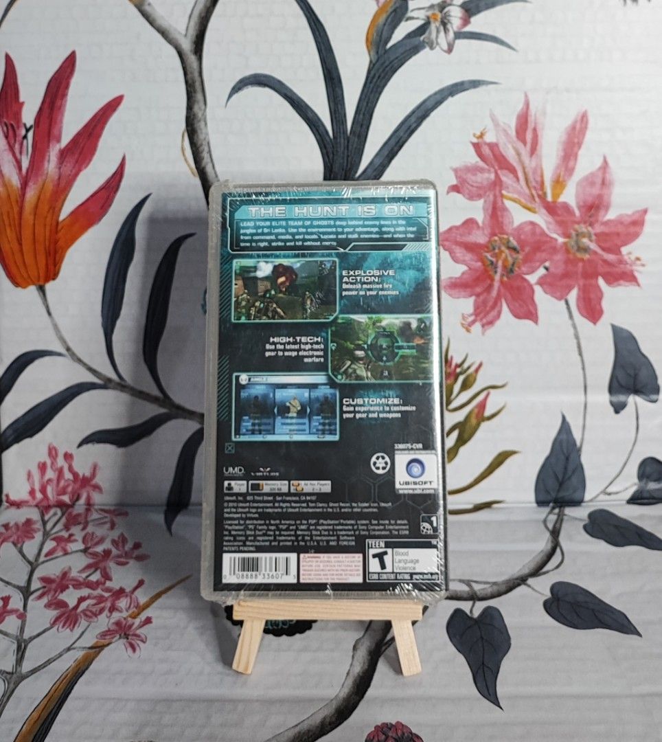 PSP UMD Games Sealed Ghost Recon Predator, Video Gaming, Video Games, PlayStation on Carousell