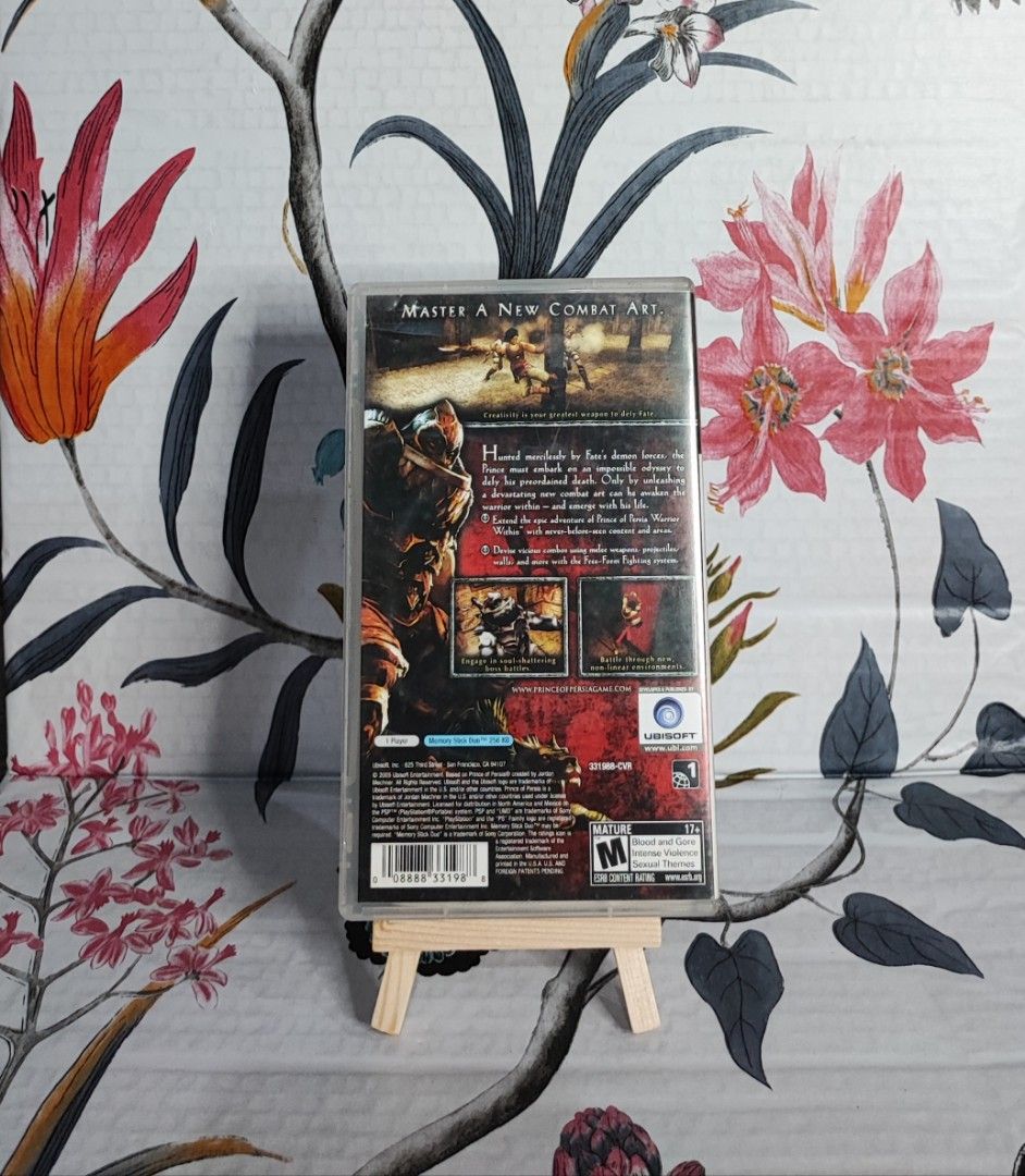 PSP UMD Games Prince of Persia Revelations, Video Gaming, Video Games ...