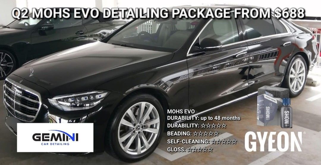 Q2 MOHS EVO DETAILING PACKAGE, Car Accessories, Car Workshops & Services on Carousell
