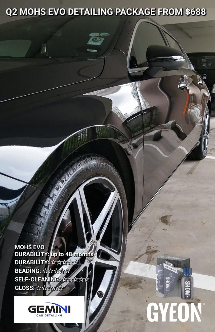 Q2 MOHS EVO DETAILING PACKAGE, Car Accessories, Car Workshops & Services on Carousell