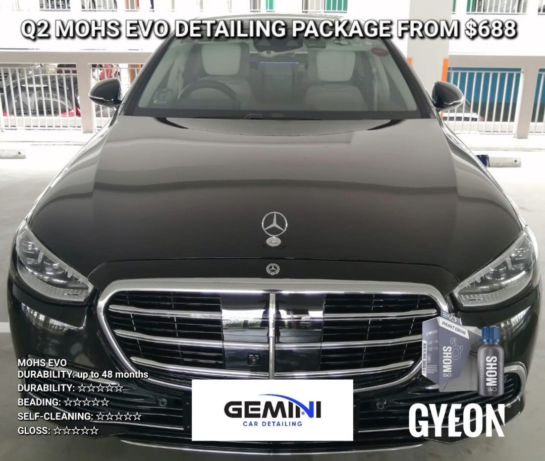 Q2 MOHS EVO DETAILING PACKAGE, Car Accessories, Car Workshops & Services on Carousell