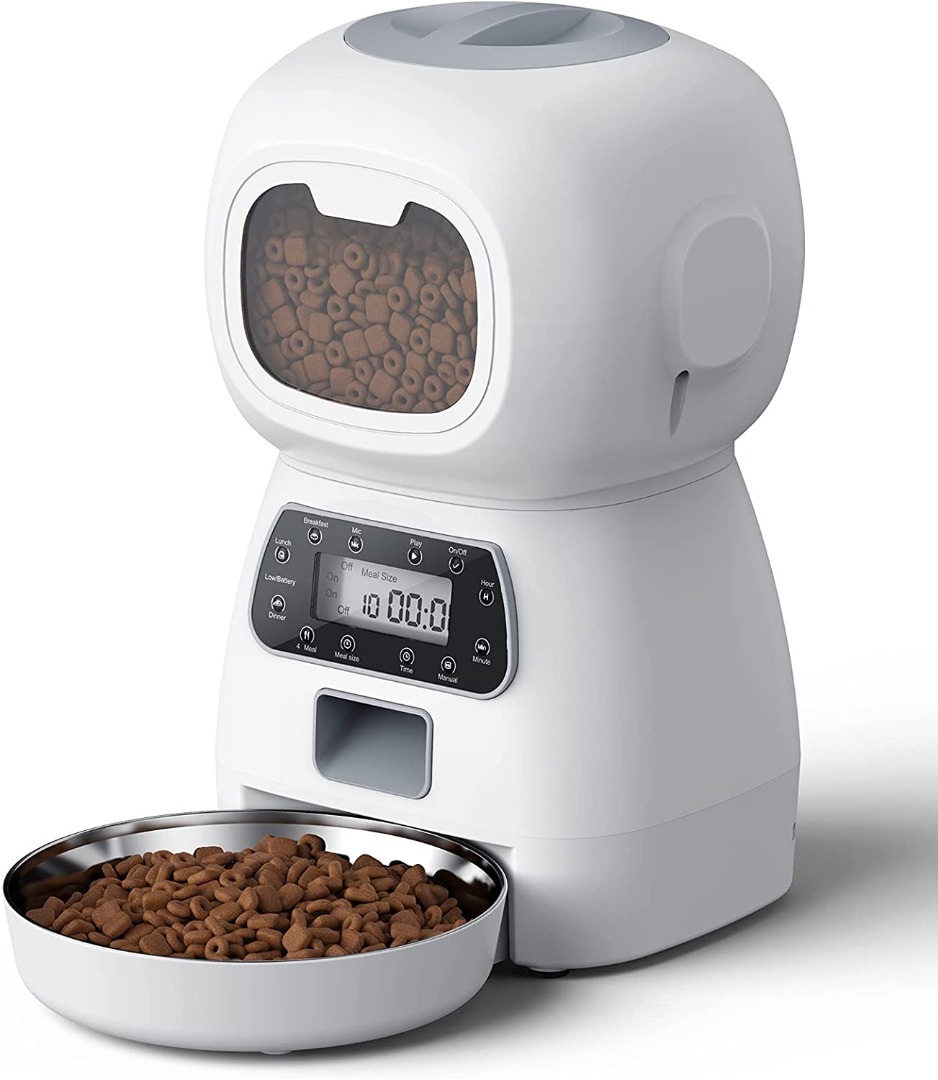 RAINGLORY Elf Automatic Pet Feeder -Pet Food Dispenser for Cats and ...