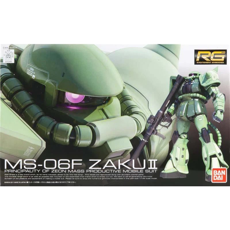 Rg Zaku II Gundam, Hobbies & Toys, Toys & Games on Carousell