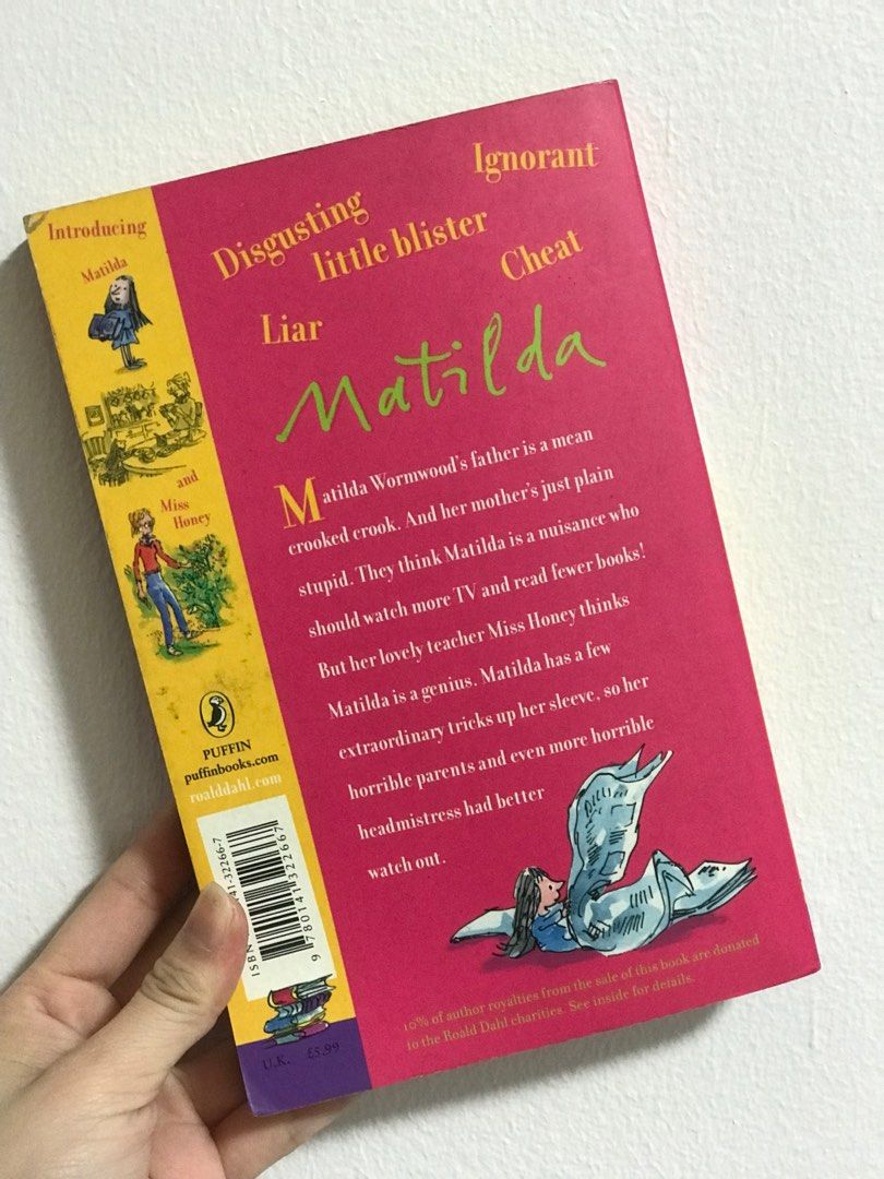 Roald Dahl Book Matilda, Hobbies & Toys, Books & Magazines, Children's ...