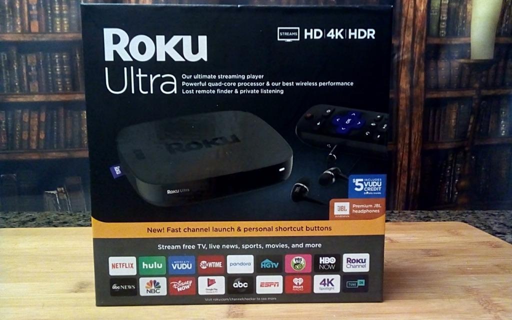 Roku Ultra Streaming Media Player 4K/HD/HDR, TV & Home Appliances, TV ...