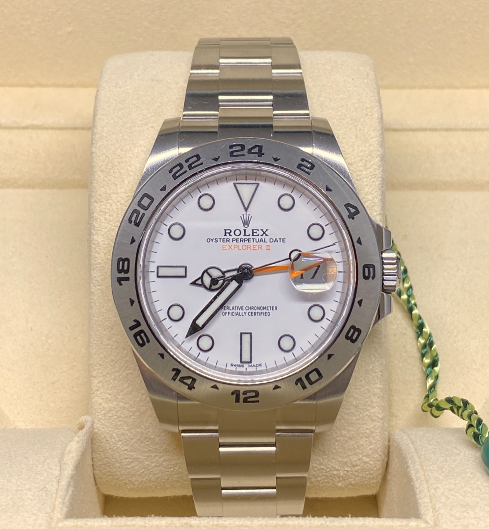 Rolex Explorer II 216750 Polar, Luxury, Watches on Carousell