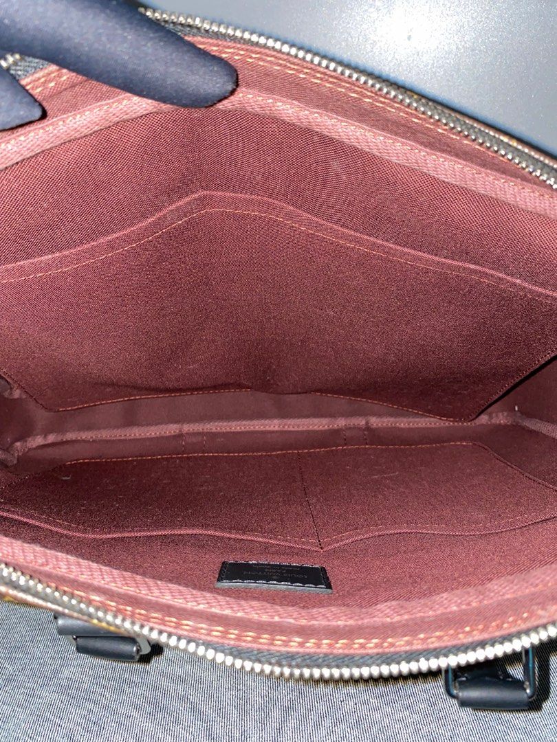 (RTP $2,540) LOUIS VUITTON LV PORTE DOC VOYAGE BAG, Luxury, Bags ...