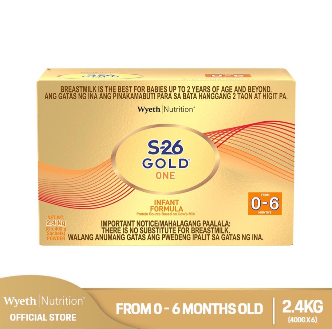 S26 Gold One 0-6months 2.4kg, Babies & Kids, Nursing & Feeding ...