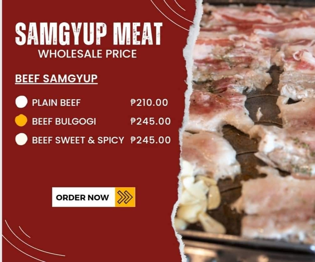 Samgyup Meat (Pork and Beef), Food & Drinks, Chilled & Frozen Food on ...