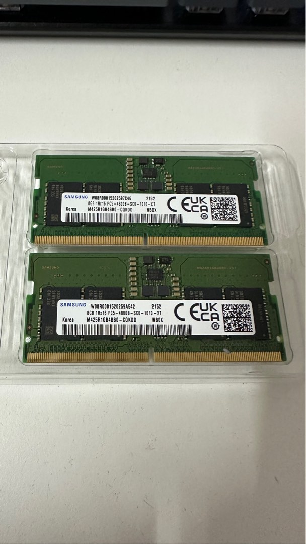 Samsung 8gbx2 Ddr5 4800 Sodimm Ram Computers And Tech Parts And Accessories Computer Parts On